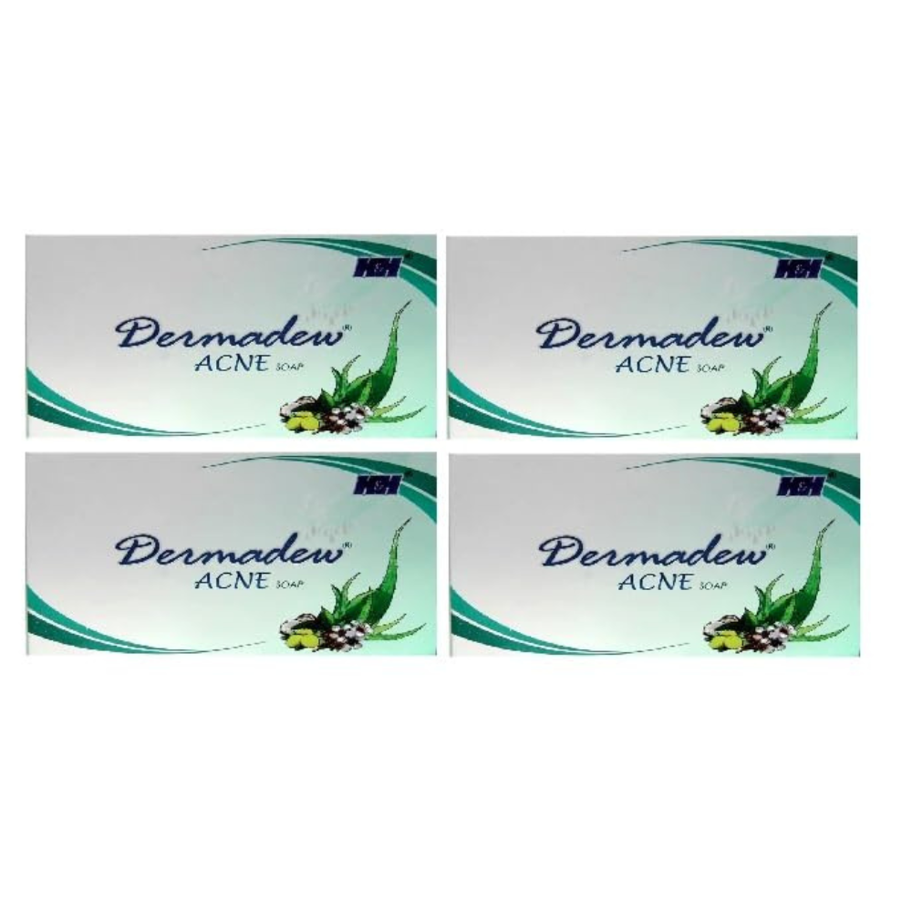 Dermadew Acne Soap - 75 Gms | Pack of 4 - DesiPick