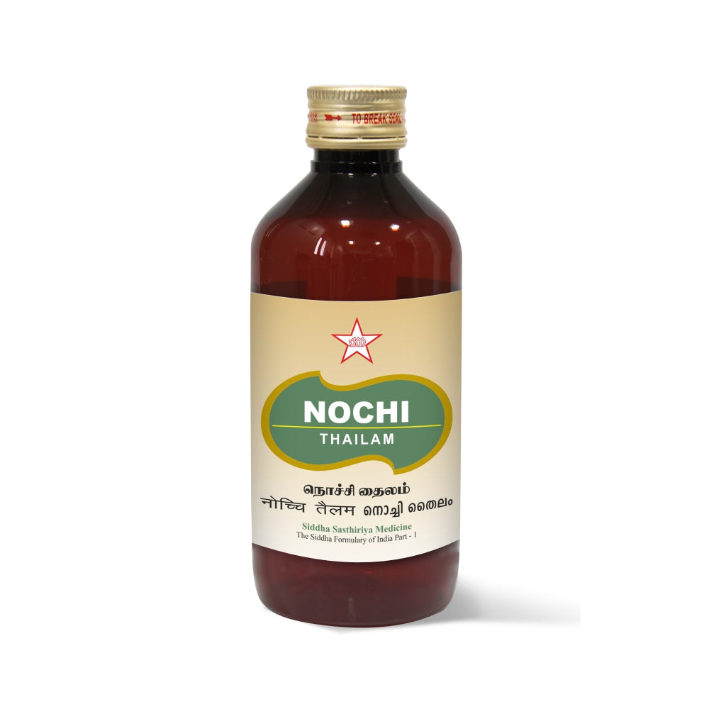SKM Siddha And Ayurveda Nochi Thailam - 100 ml - DesiPick