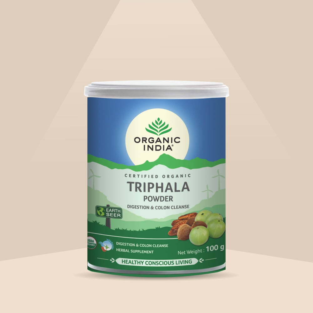 Organic India Triphala Powder - 100 gms - DesiPick