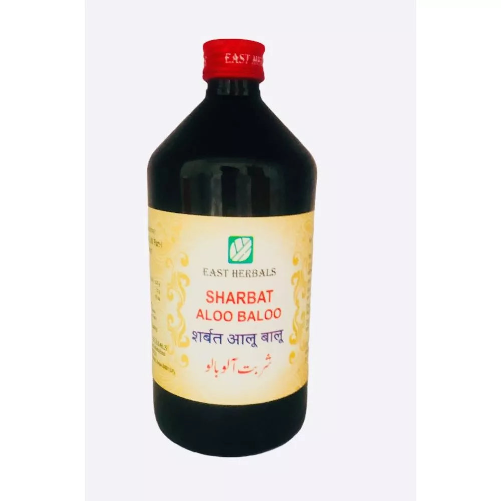 East Herbals Sharbat Aloo Baloo - 500 ml - DesiPick