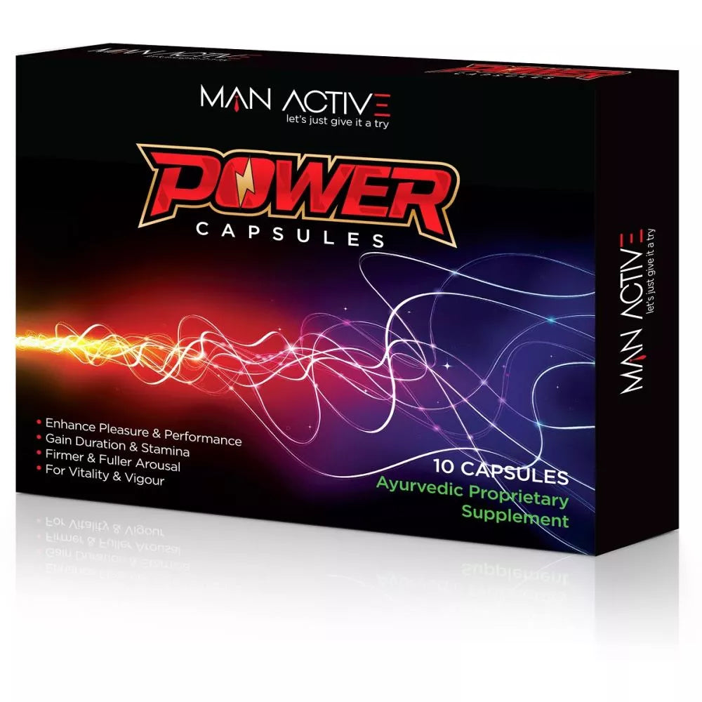 Nature Vedic Man Active Power Capsules - 10 caps - DesiPick