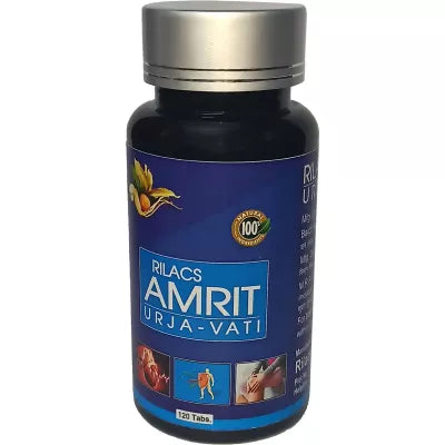 Rilacs Ayurveda Amrit Urja-Vati Tablets - 120 Tablets - DesiPick