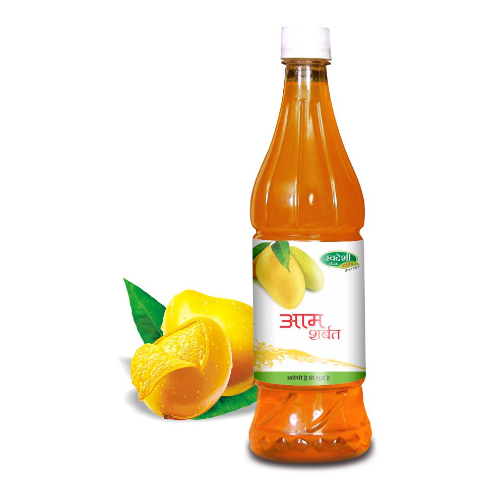 Swadeshi Ayurved Mango Sharbat - 750 ml - DesiPick