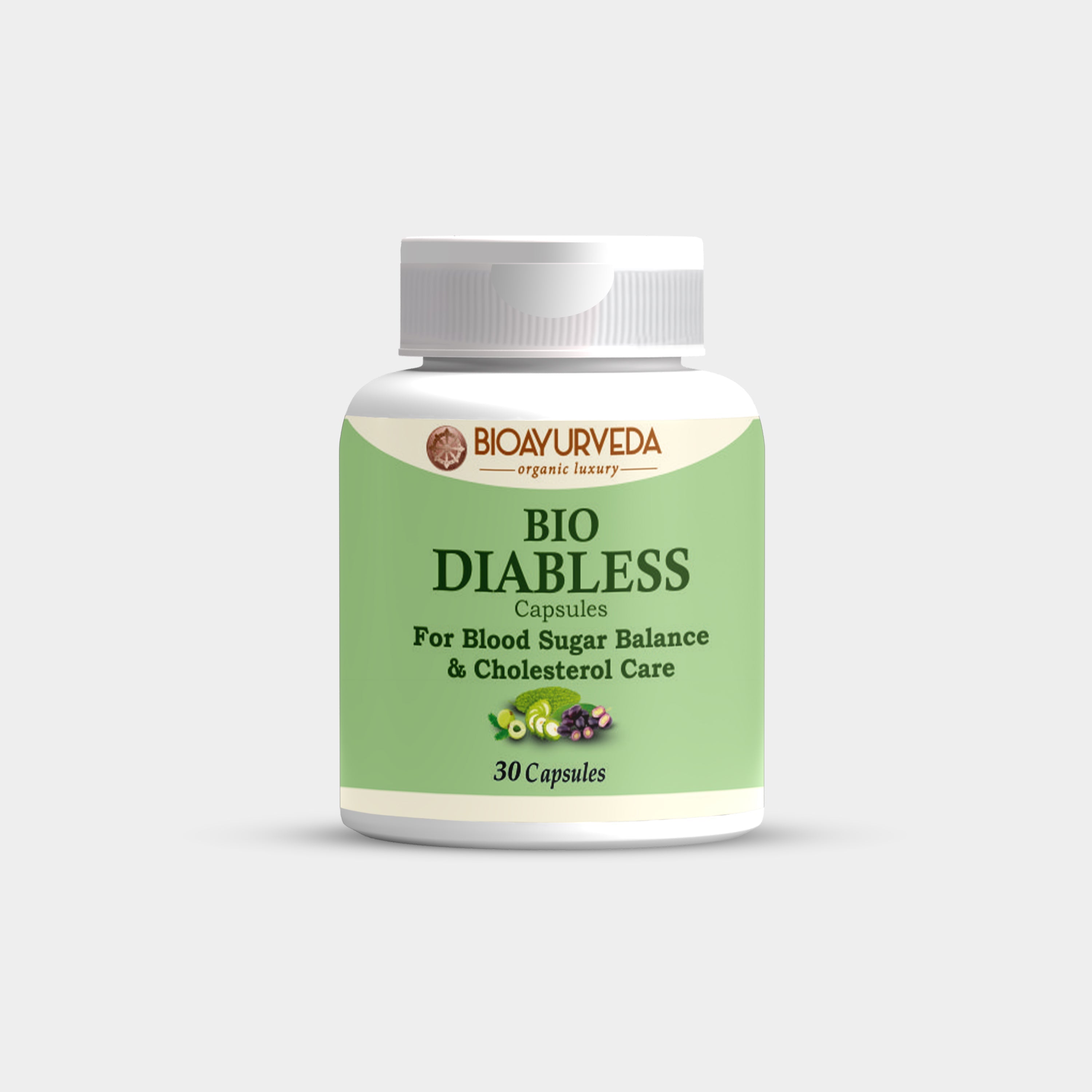 Bio Ayurveda Diabless Capsules - DesiPick