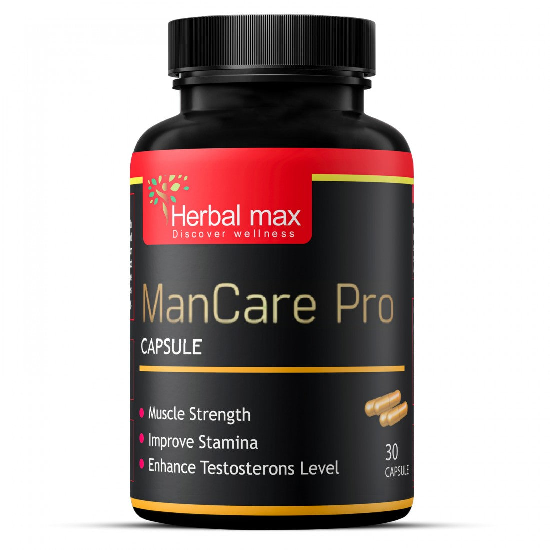 Herbalmax Man-Care-Pro-Capsule - 30 Capsules - DesiPick
