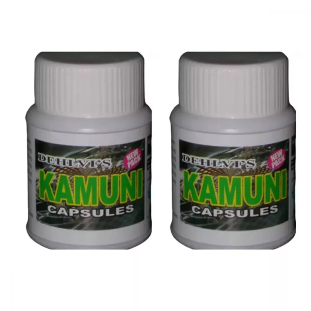 Dehlvi Kamuni Capsules - 26 Caps (Pack of 2) - DesiPick