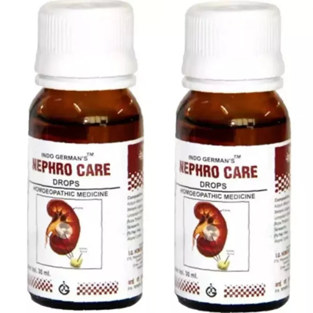 Indo German Nephro Care Drops - 30 ml (Pack of 2) - DesiPick