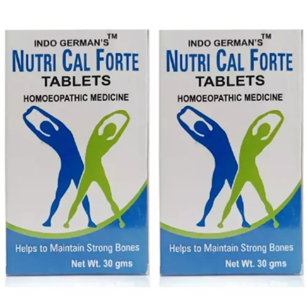 Indo German Nutri Cal Forte Tablet - 30 gms (Pack of 2) - DesiPick