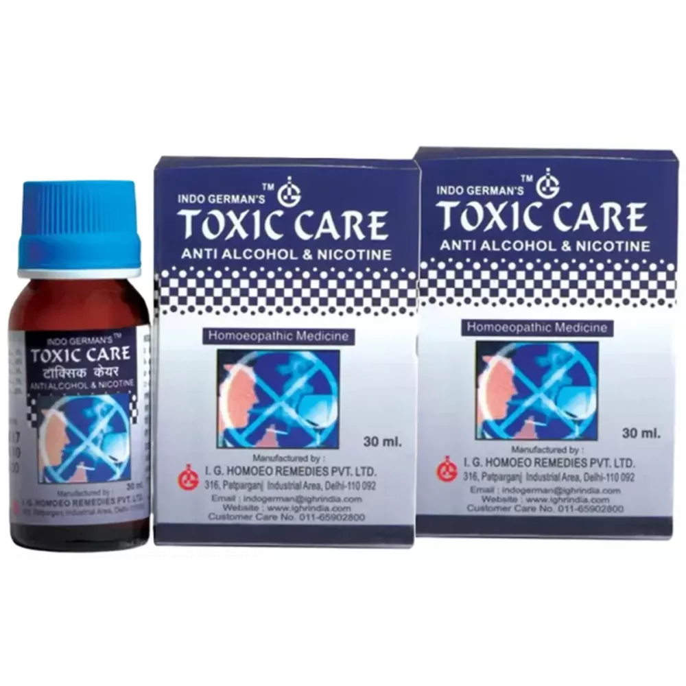 Indo German Toxi Care Drops - 30 ml (Pack of 2) - DesiPick