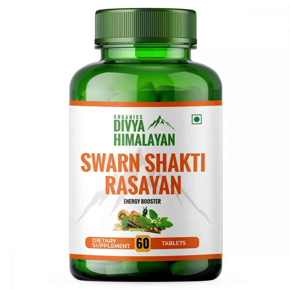 Divya Himalayan Swarn Shakti Rasayan Tablets - 60 tabs - DesiPick