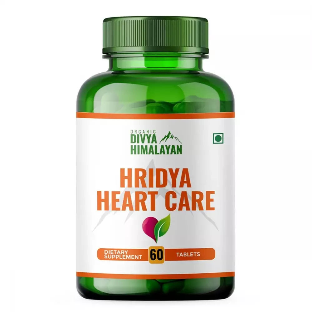 Divya Himalayan Hridya Heart Care Tablets - 60 tabs - DesiPick