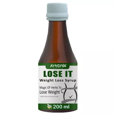 Ayudiva Herbals Lose It Weight Loss Syrup - 200 ml - DesiPick