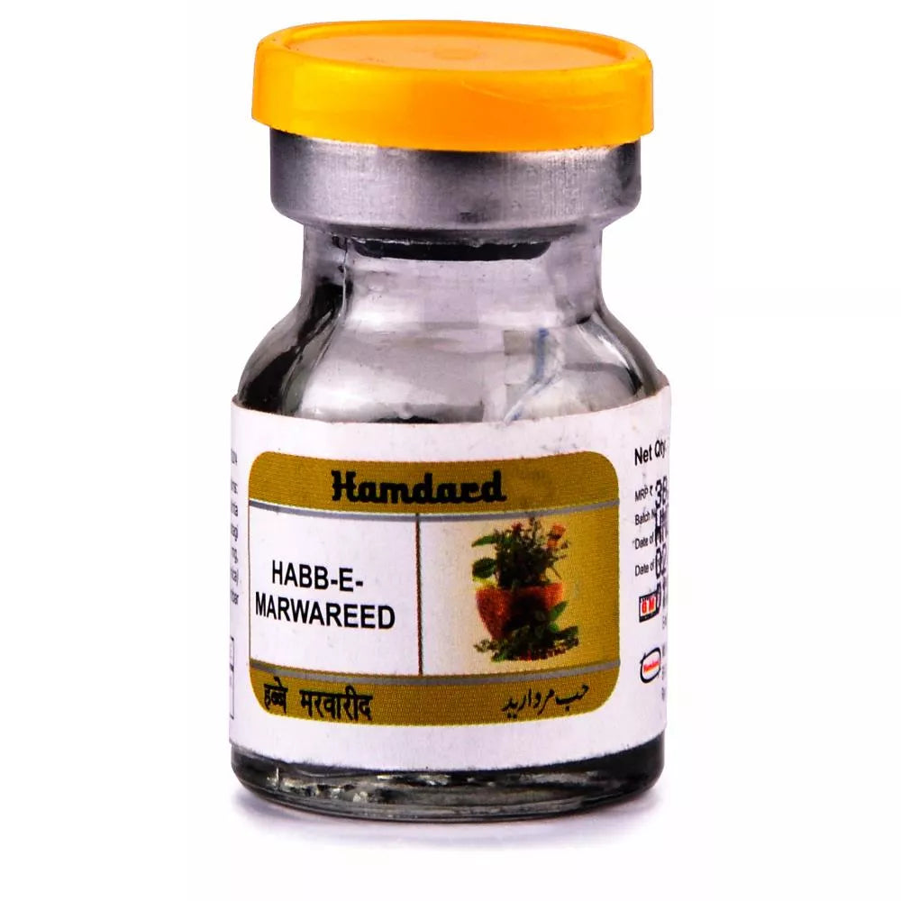 Habb-E-Marwareed Unani Tablets 20 Pack | Hamdard - DesiPick