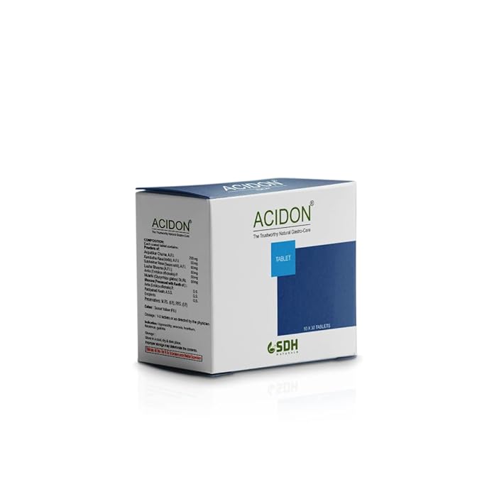 SDH Naturals Acidon Tablets - 30 Tablets - DesiPick