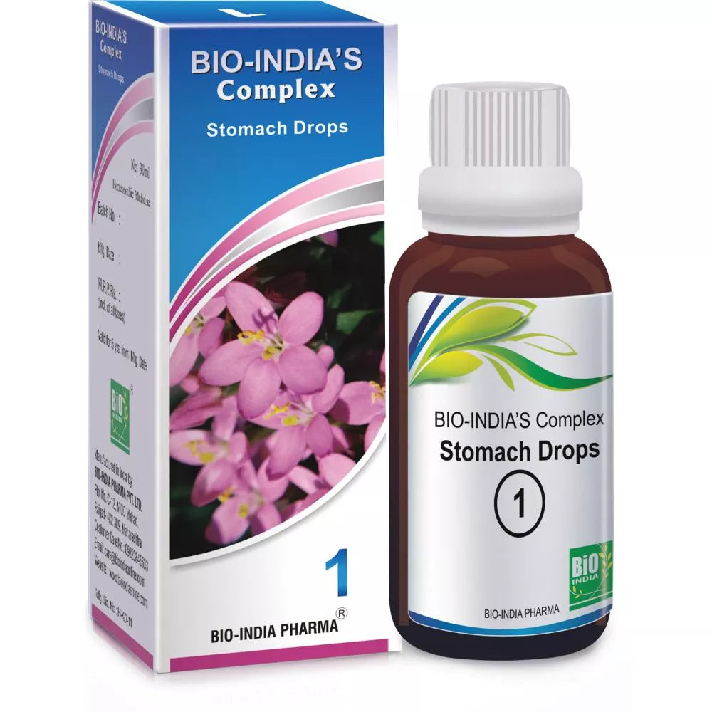 Bio India Complex 1 Stomach Drop - 30 ml - DesiPick