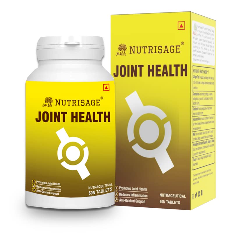 Nutrisage Joint Health Tablets - 60 Tabs - DesiPick