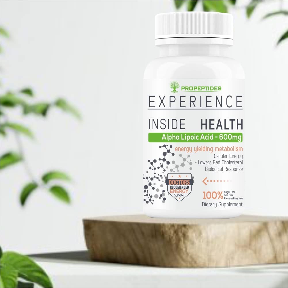 Propeptides Alpha Lipoic Acid 600mg Tablets - 60 Tabs - DesiPick