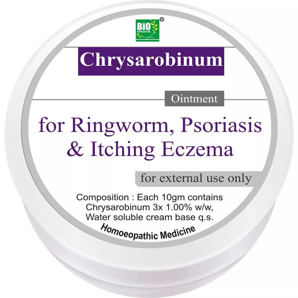 Bio India Chrysarobinum Ointment - 30 gm - DesiPick