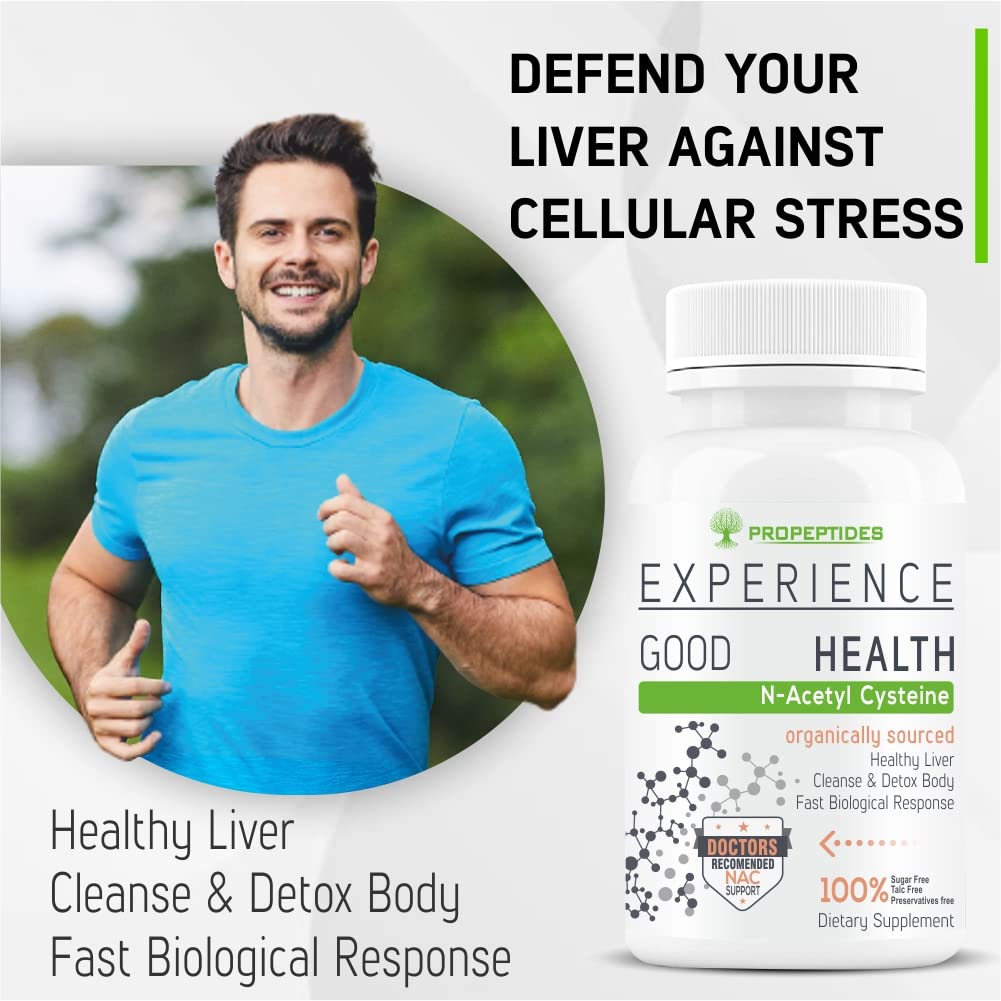 Propeptides N-acetyl Cysteine 1000mg Capsules - 60 Caps - DesiPick