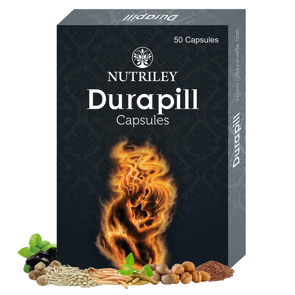 Nutriley Ayurvedic Durapill Capsules - 50 caps - DesiPick