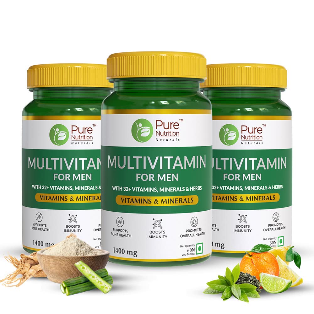 Pure Nutrition Naturals Multivitamin for Men - 60 tabs - DesiPick