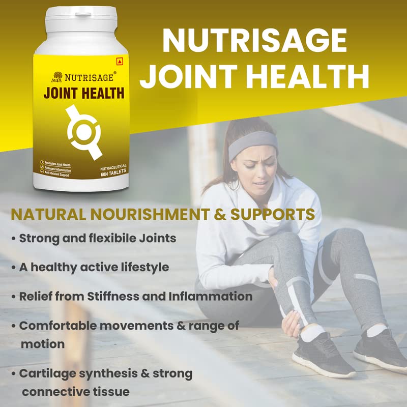 Nutrisage Joint Health Tablets - 60 Tabs - DesiPick