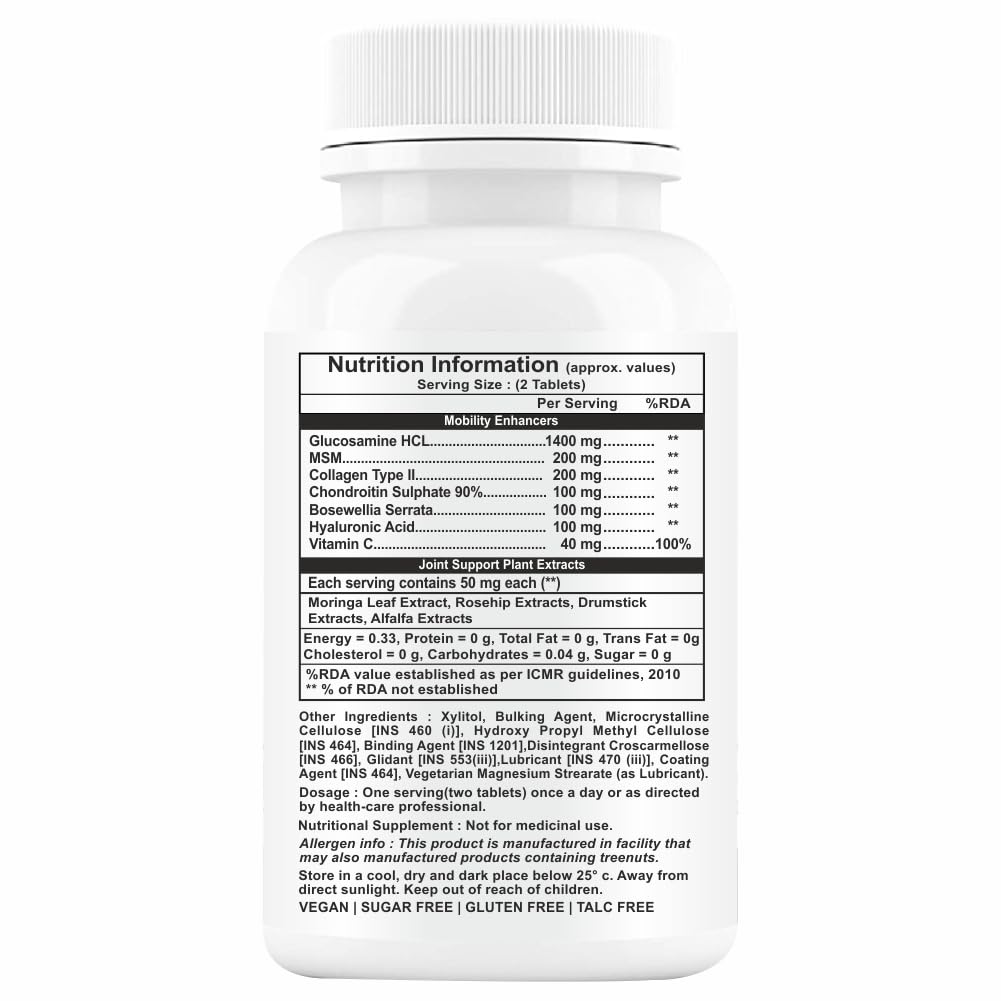 Propeptides Joint Support Supplement Tablets - 60 Tabs - DesiPick