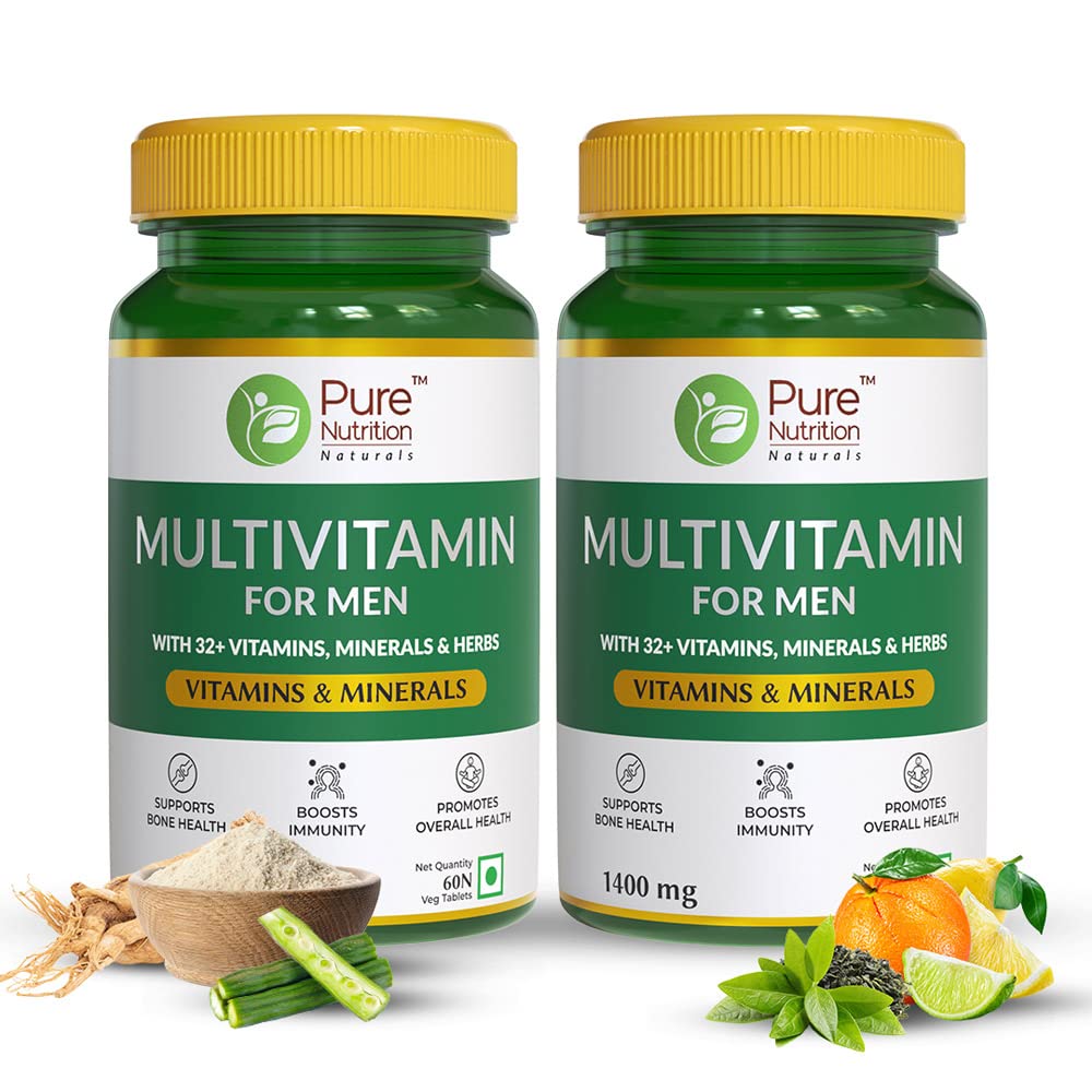 Pure Nutrition Naturals Multivitamin for Men - 60 tabs - DesiPick