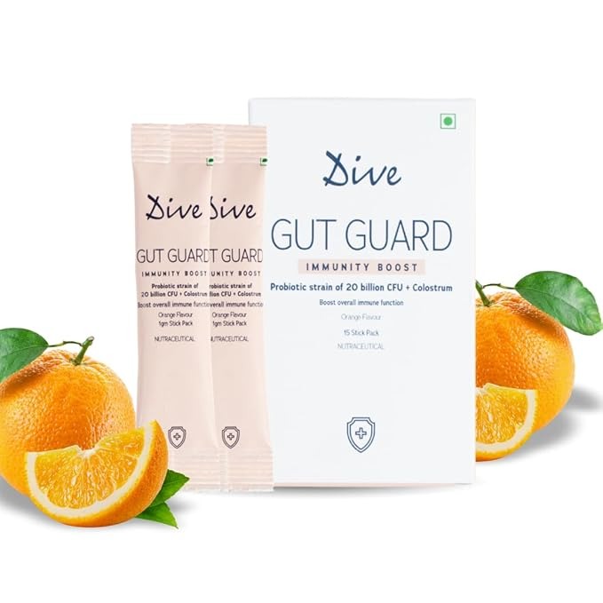 Dive Gut Guard Immunity Boost - 15 Sticks - DesiPick