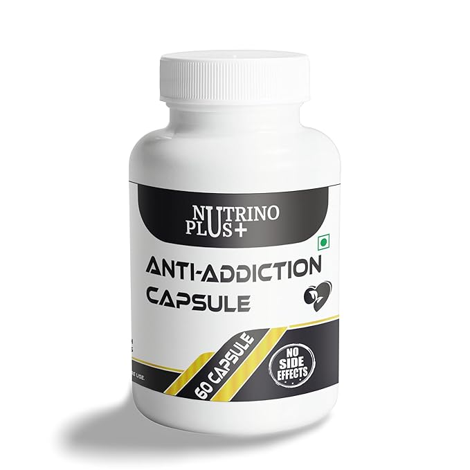 Nutrino Plus Anti-Addiction Capsules - 60 Capsules - DesiPick