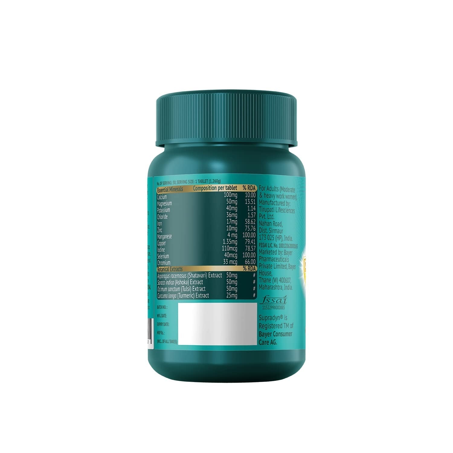 Supradyn Immuno + Multivitamin - 30 Tabs (Pack of 3) - DesiPick