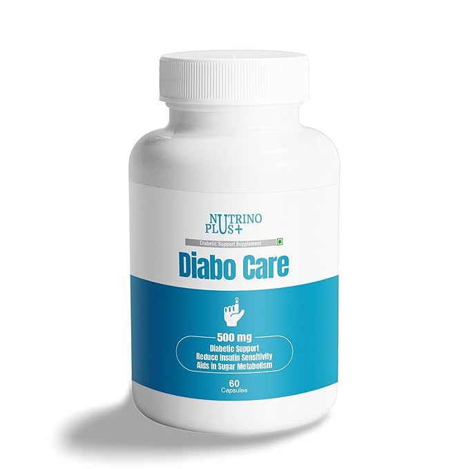 NutrinoPlus Diabo Care 500mg supplement For Endocrine Health & Diabete ...