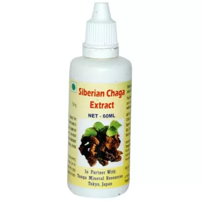 Tonga Herbs Siberian Chaga Extract Drops - 60 ml - DesiPick