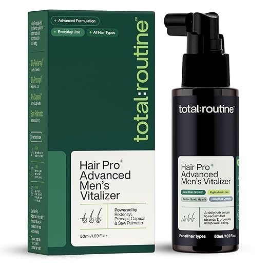 Total Routine Hair Serum for Men Advanced Formula Vitalizer - 50 ml ...