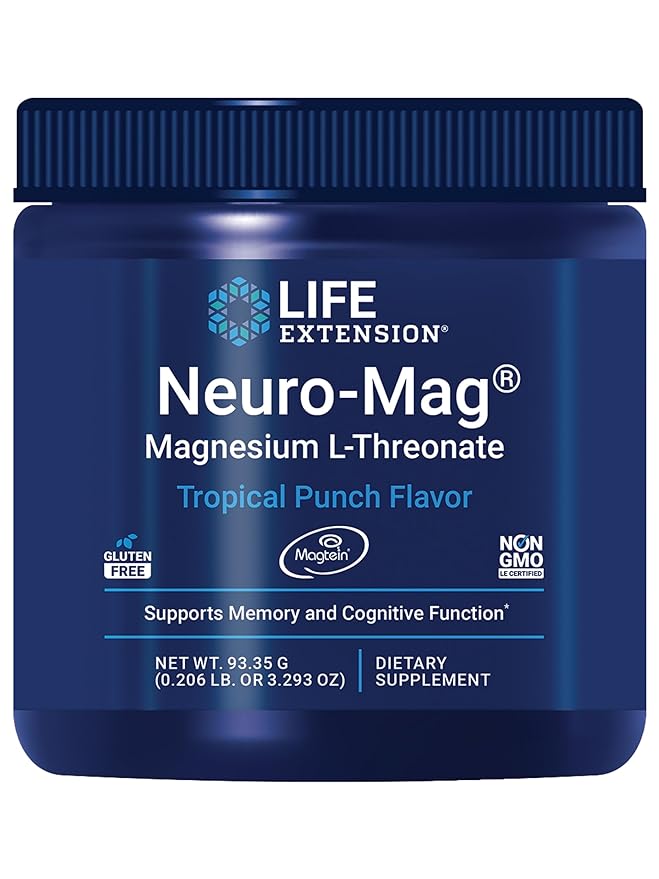 Life Extension Neuro-Mag Magnesium Threonate - 100 gms - DesiPick