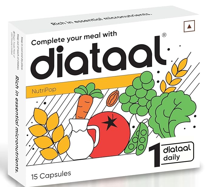 Diataal Blister Pack - 15 Capsules - DesiPick