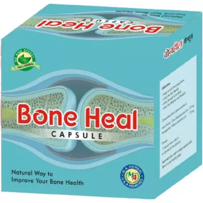 M A Herbal Bone Heal Capsule - 10 caps - DesiPick
