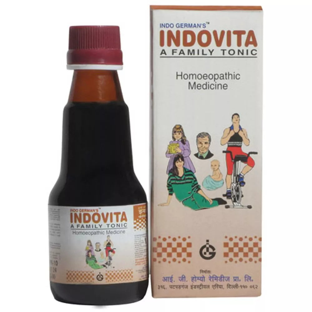 Indo German Indovita Syrup - 180 ml - DesiPick