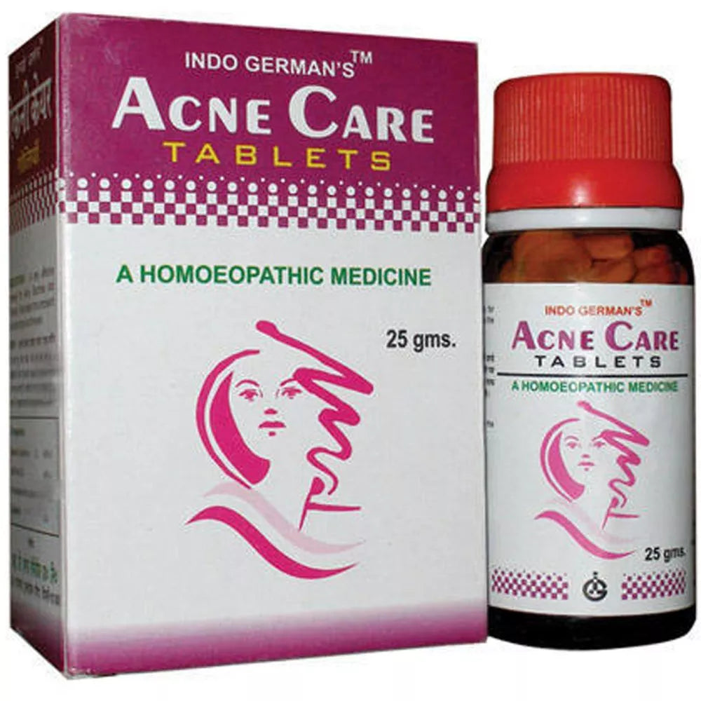 Indo German Acne Care Tablets - 25 gms - DesiPick