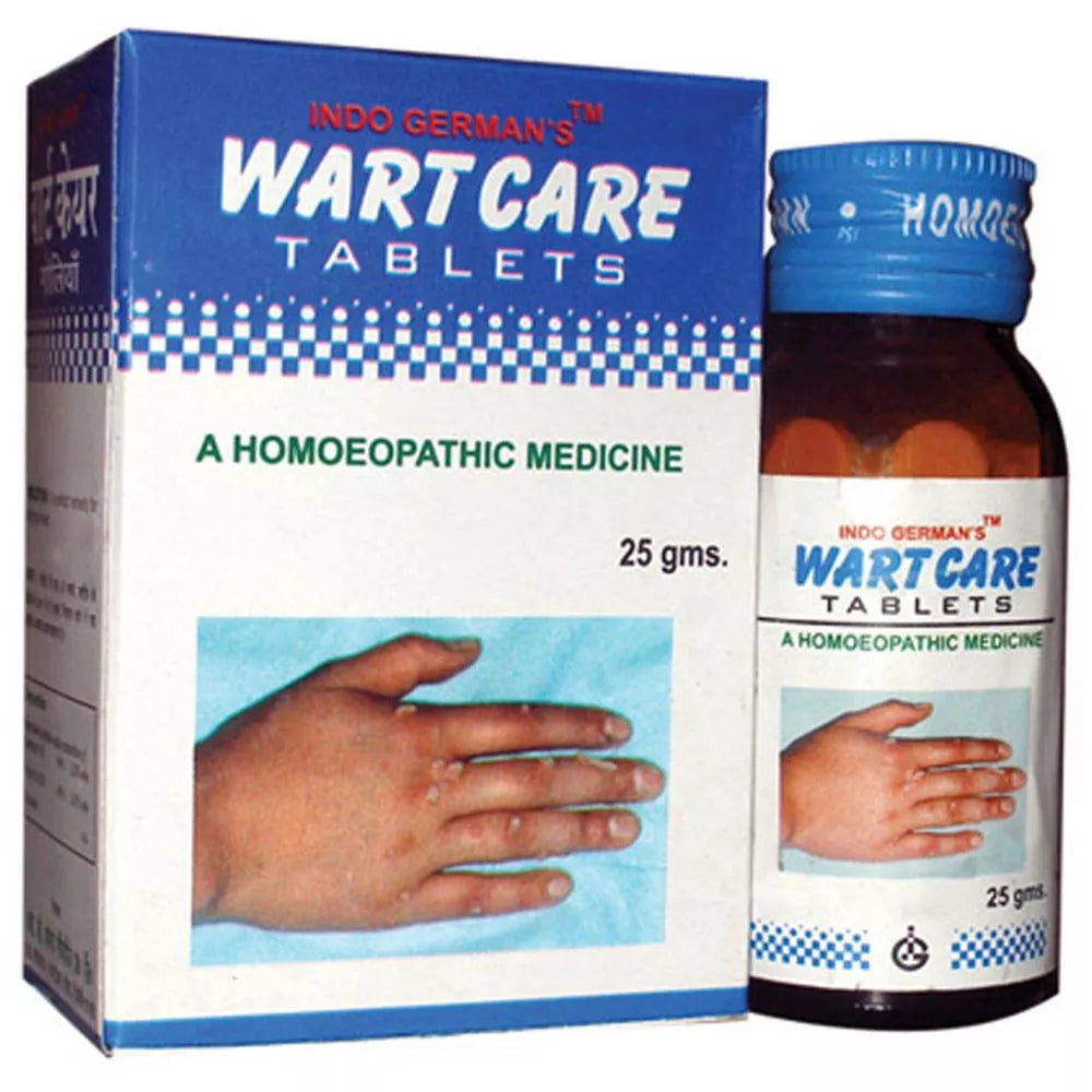 Indo German Wart Care Tablets - 25 gms - DesiPick