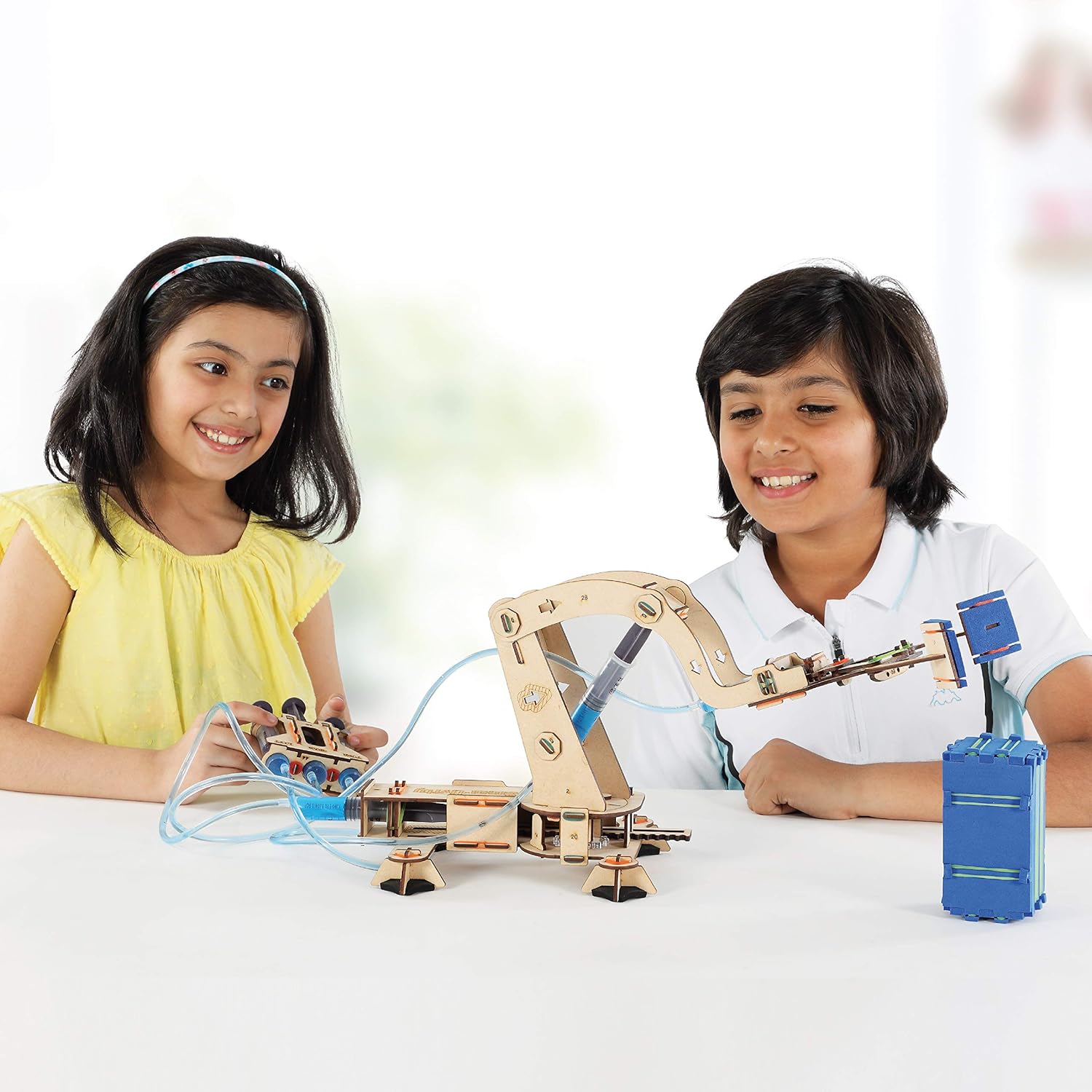 Smartivity Hydraulic Crane Stem Diy Fun Toy Educational & Construction ...