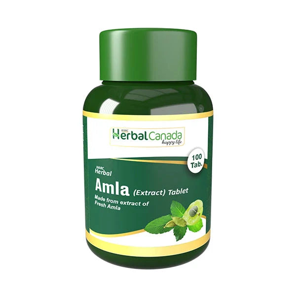 Herbal Canada Amla Tablets - 100 - DesiPick