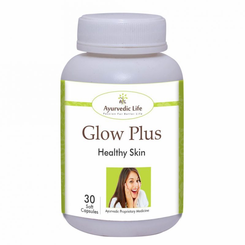 Ayurvedic Life Skin glowing supplement – Glow plus – 30 capsule - DesiPick