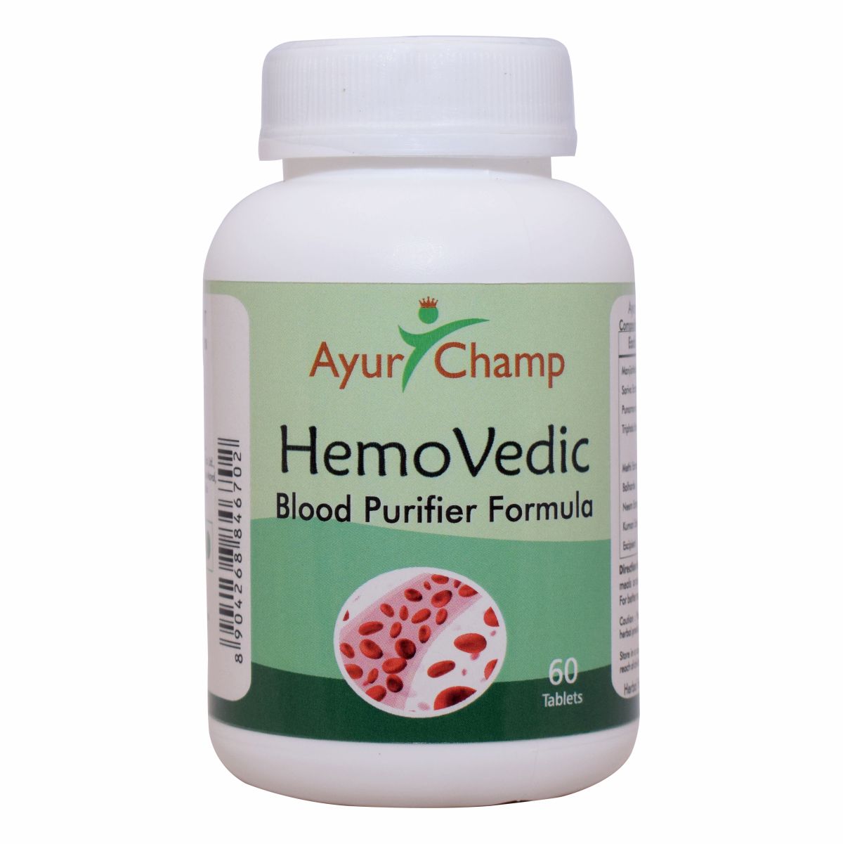 Ayur Champ Blood Purification - 60 Tablets - DesiPick
