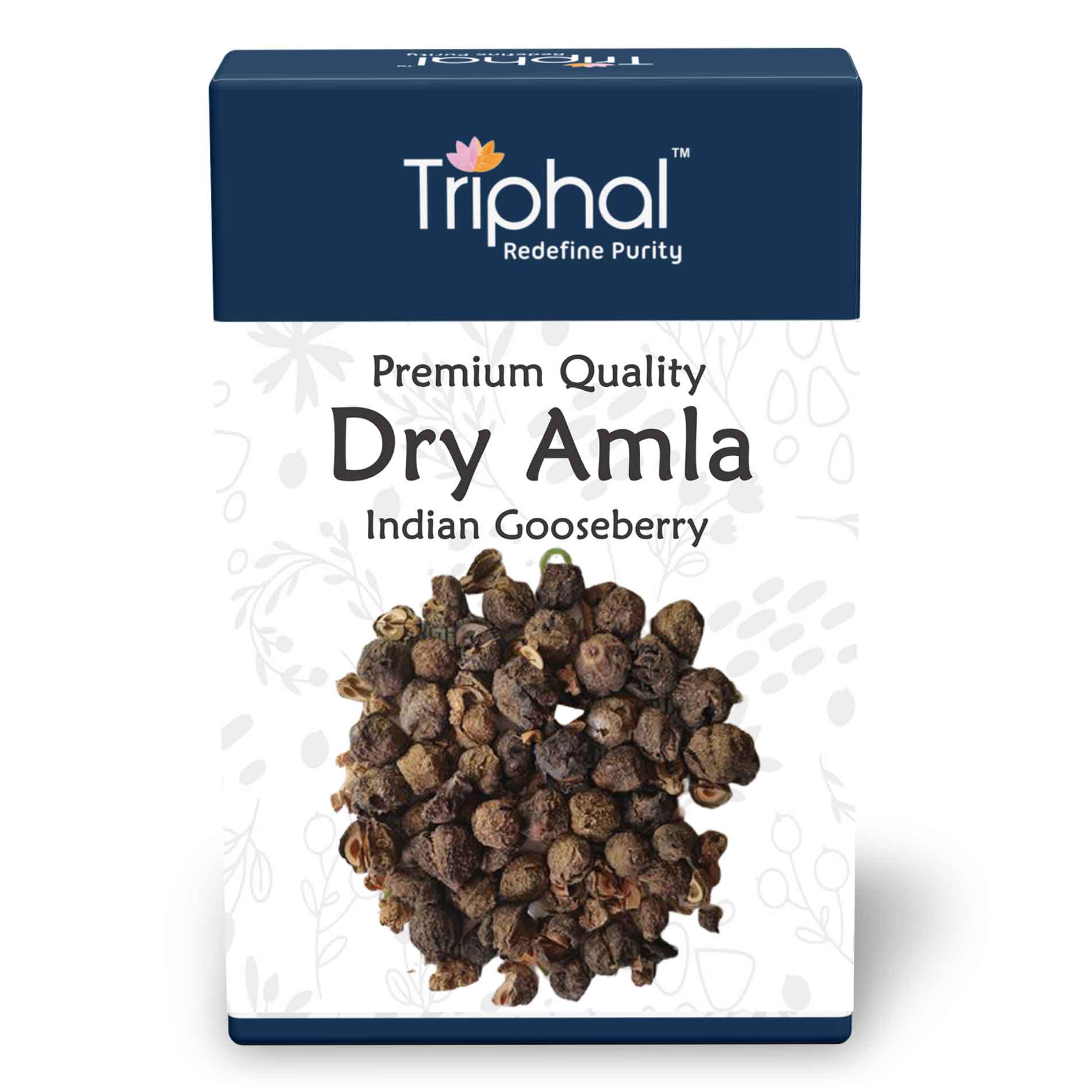 Triphal Amla Whole - Pure and Natural Indian Gooseberry - DesiPick