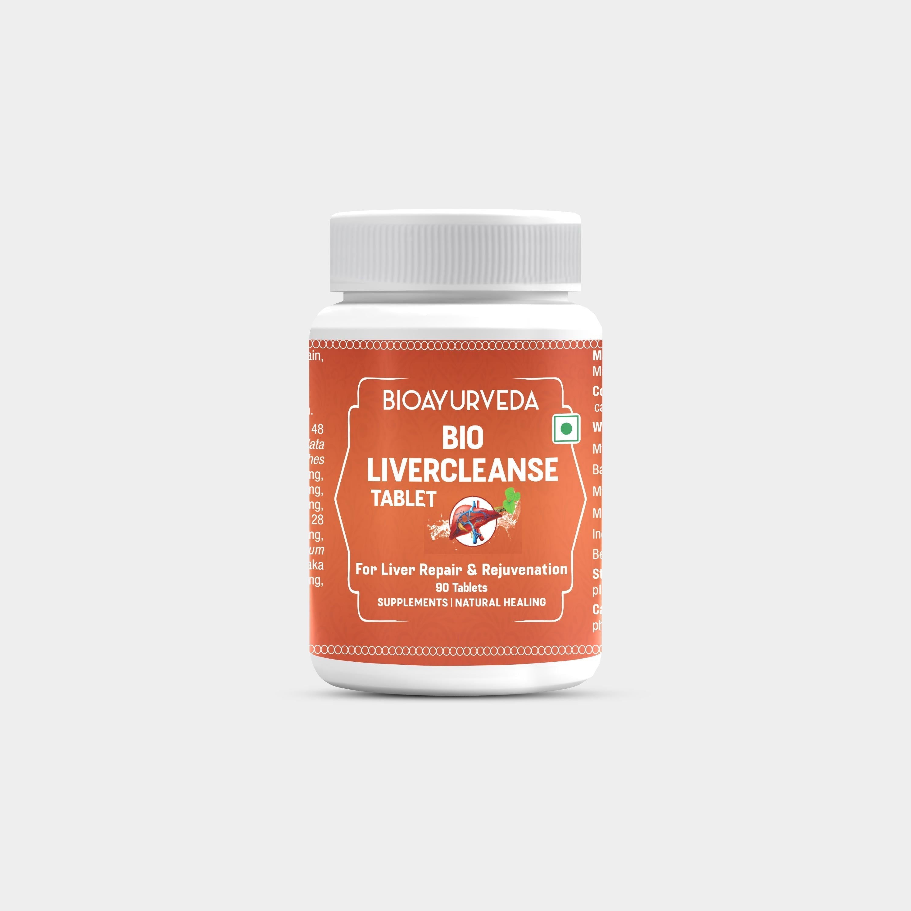 Bio Ayurveda Livercleanse Tablet - DesiPick