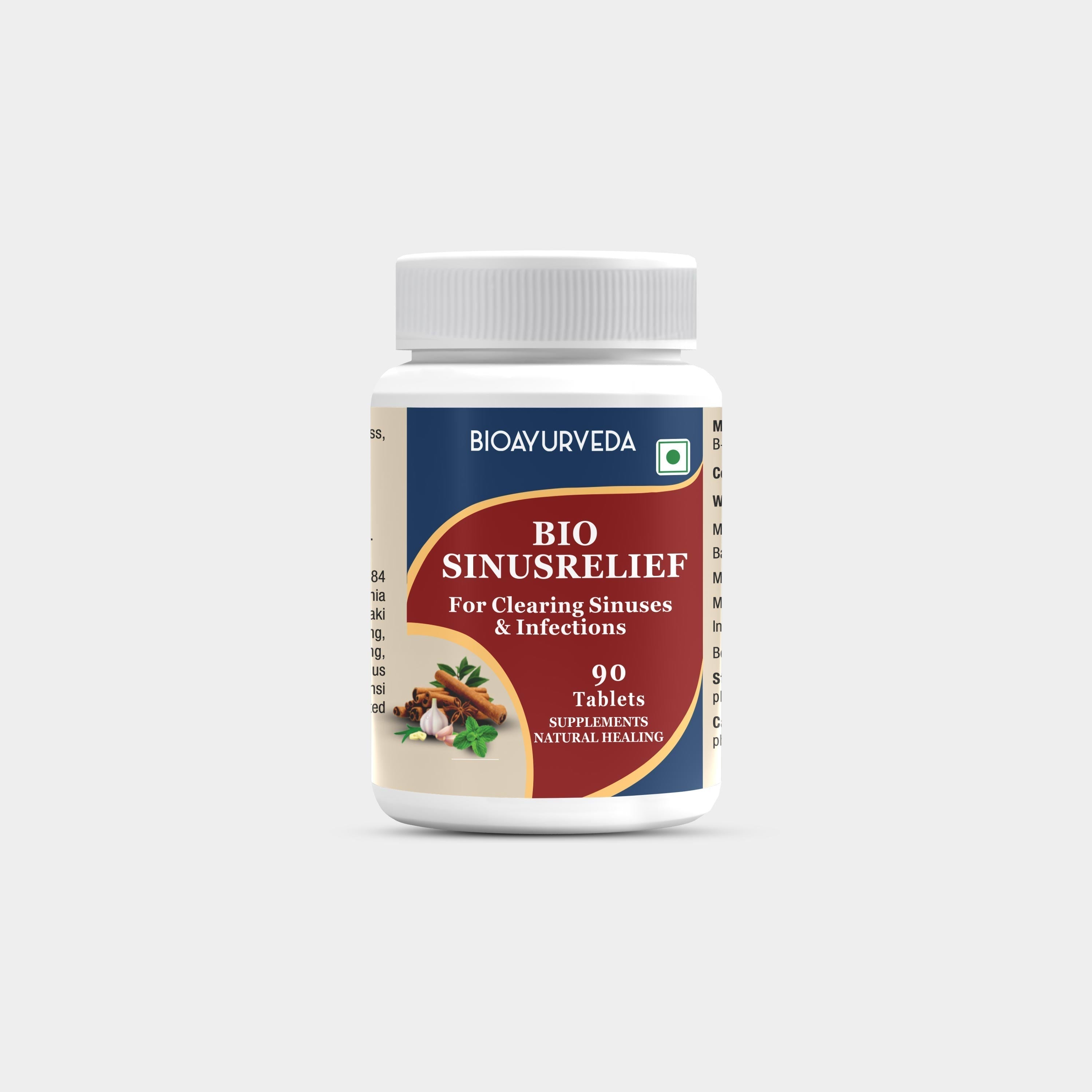 Bio Ayurveda Bio Sinusrelief Tablets - DesiPick