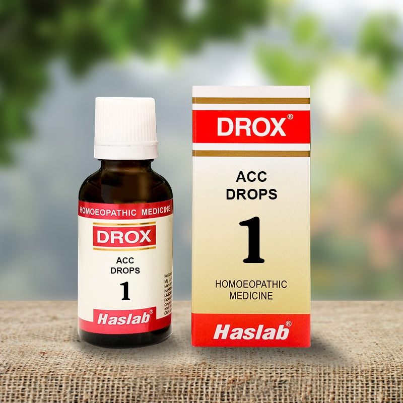 Haslab Homeopathy Drox 01 Acc Drops - DesiPick