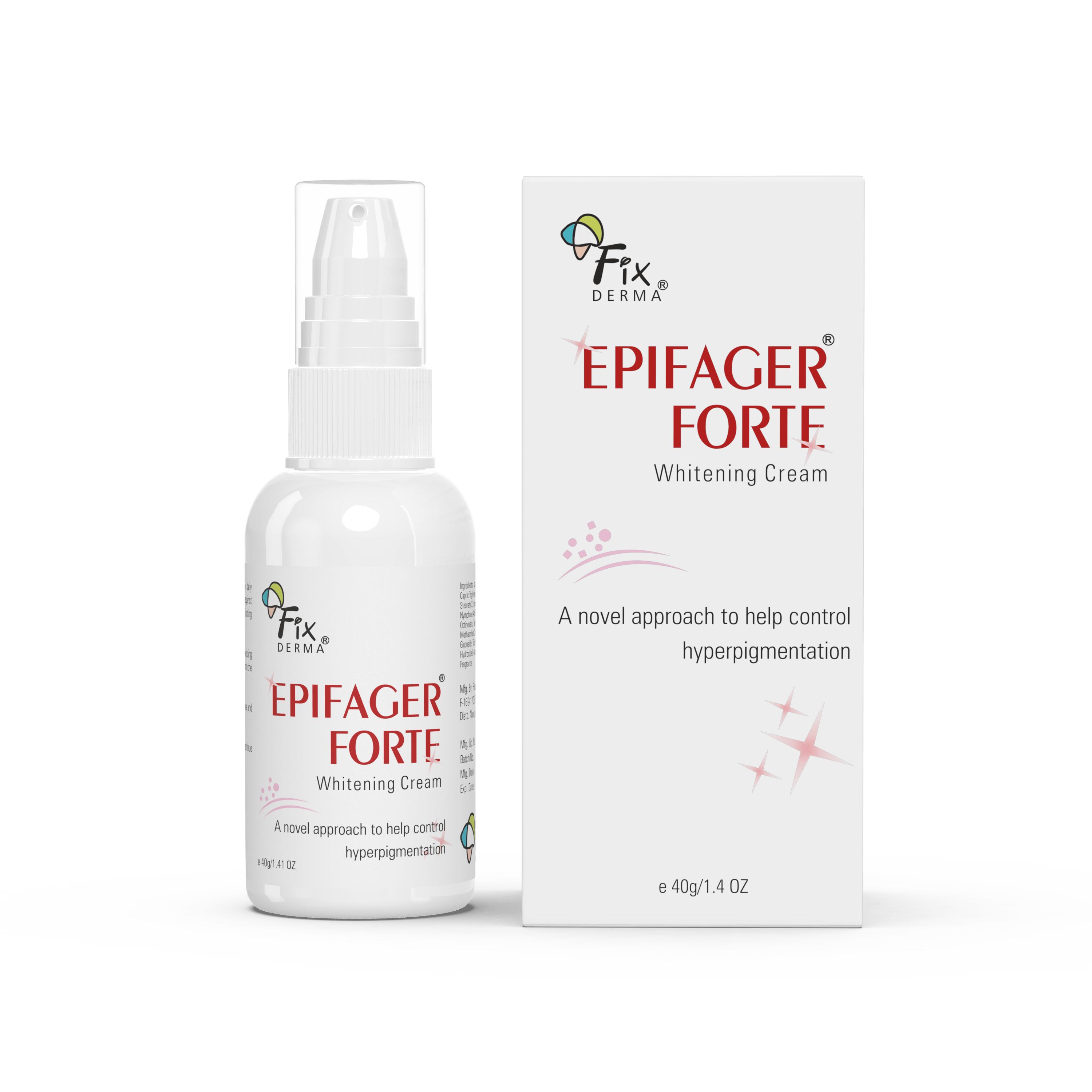 Fixderma Epifager Forte Whitening Cream - 40 gms - DesiPick