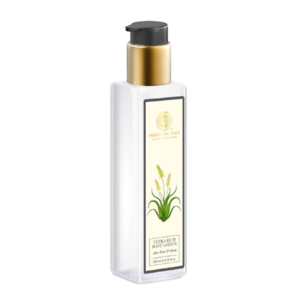 Forest Essentials Aloe Vera & Neem Ultra-Rich Body Lotion - 200 ml ...
